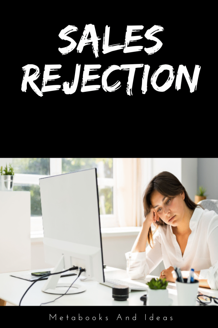 How to Turn Rejection into Your Greatest Sales Asset - Meta Books (MBI)